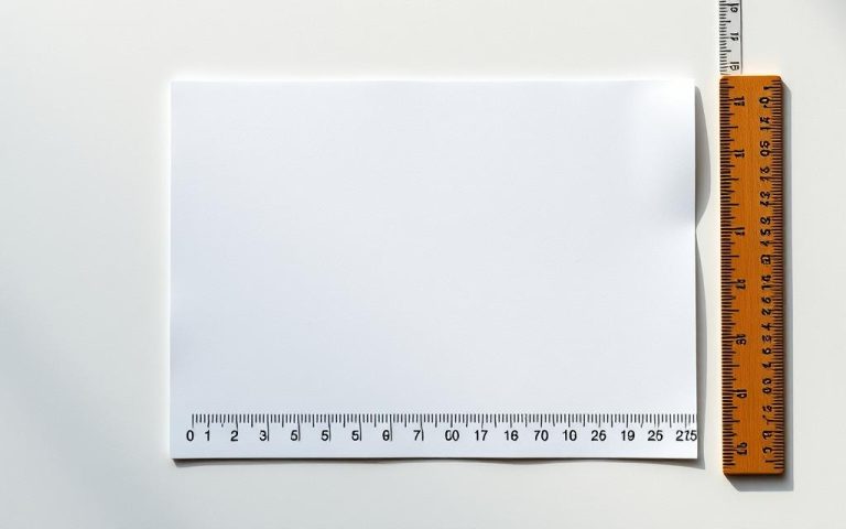 Dimensões Precisas da Folha A4