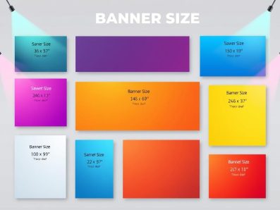 Tamanhos de Banner Mais Utilizados no Mercado